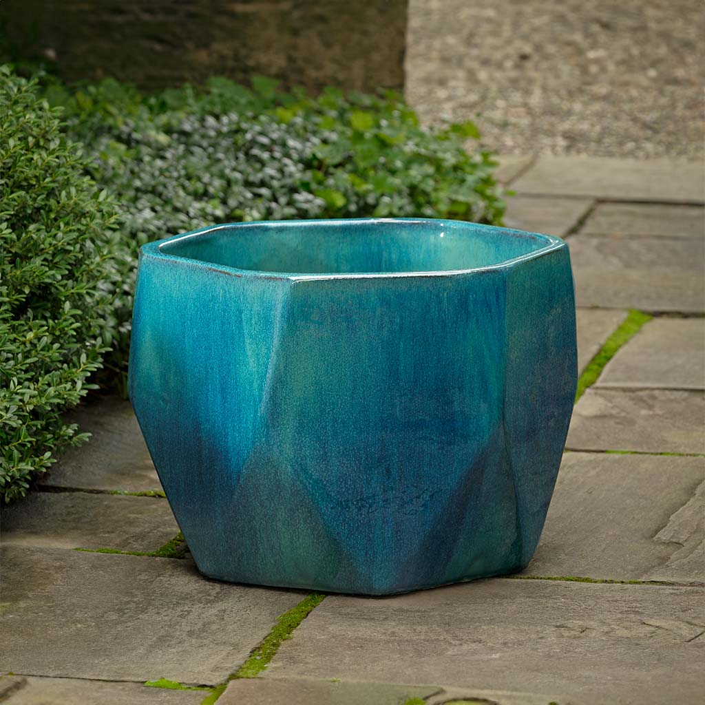 Prism Planter || Aqua | shop-campania