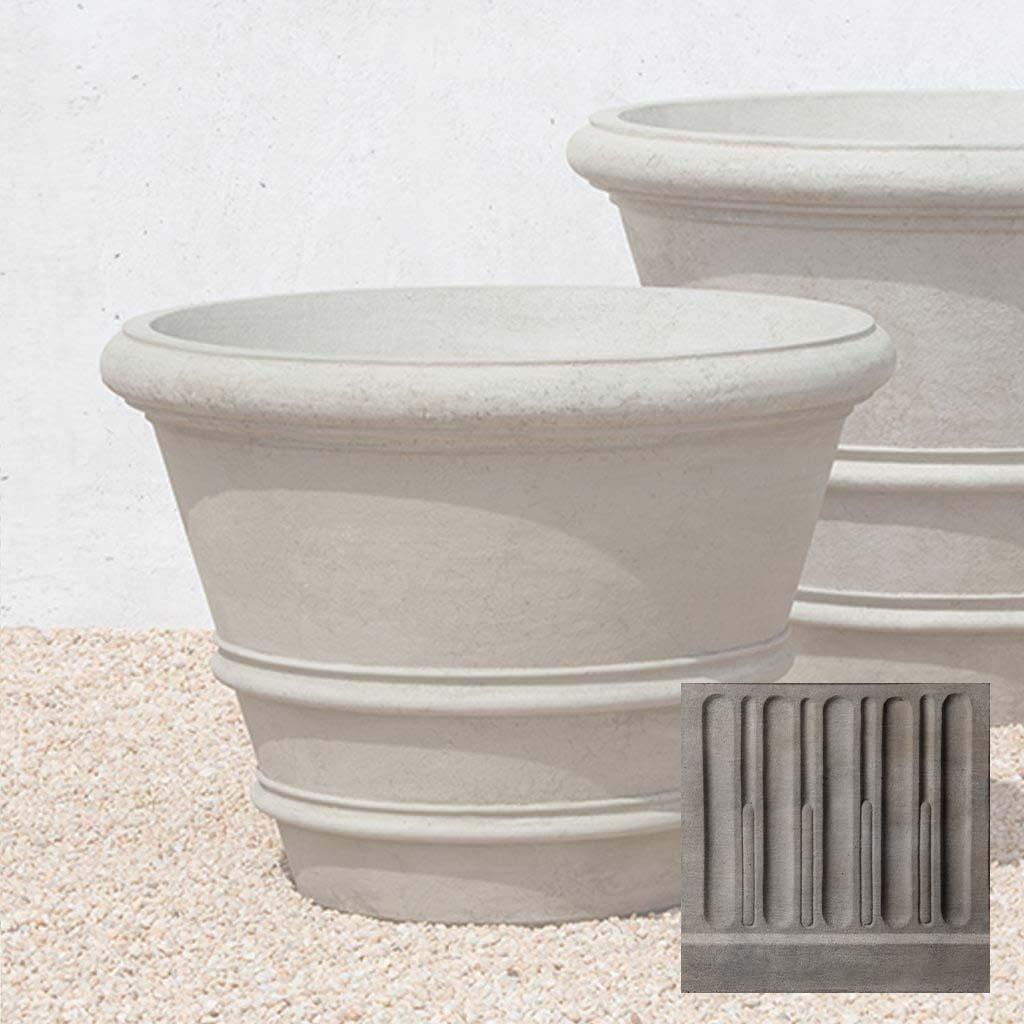 Classic Rolled Rim Planter, Large | shop-campania