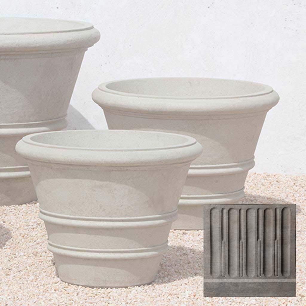 Classic Rolled Rim Planter, Large | shop-campania