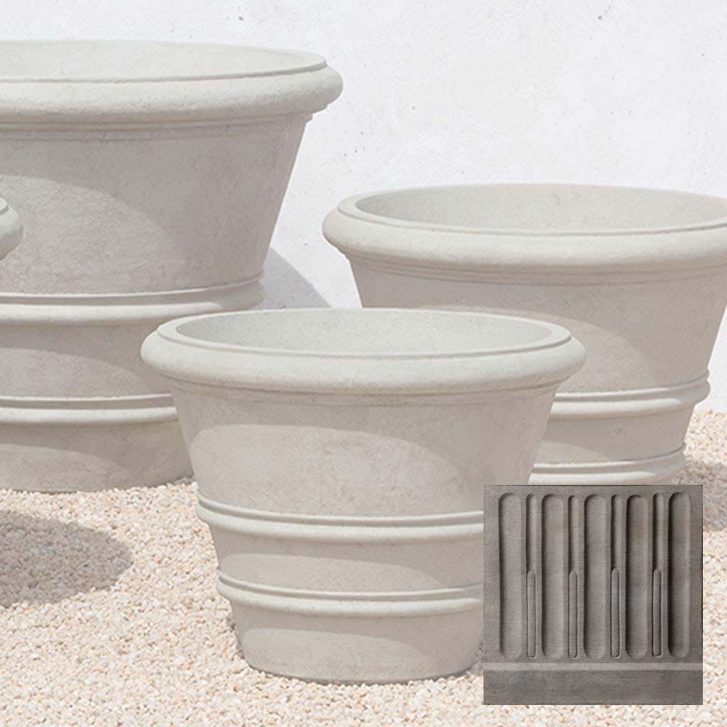Classic Rolled Rim Planter, Large | shop-campania