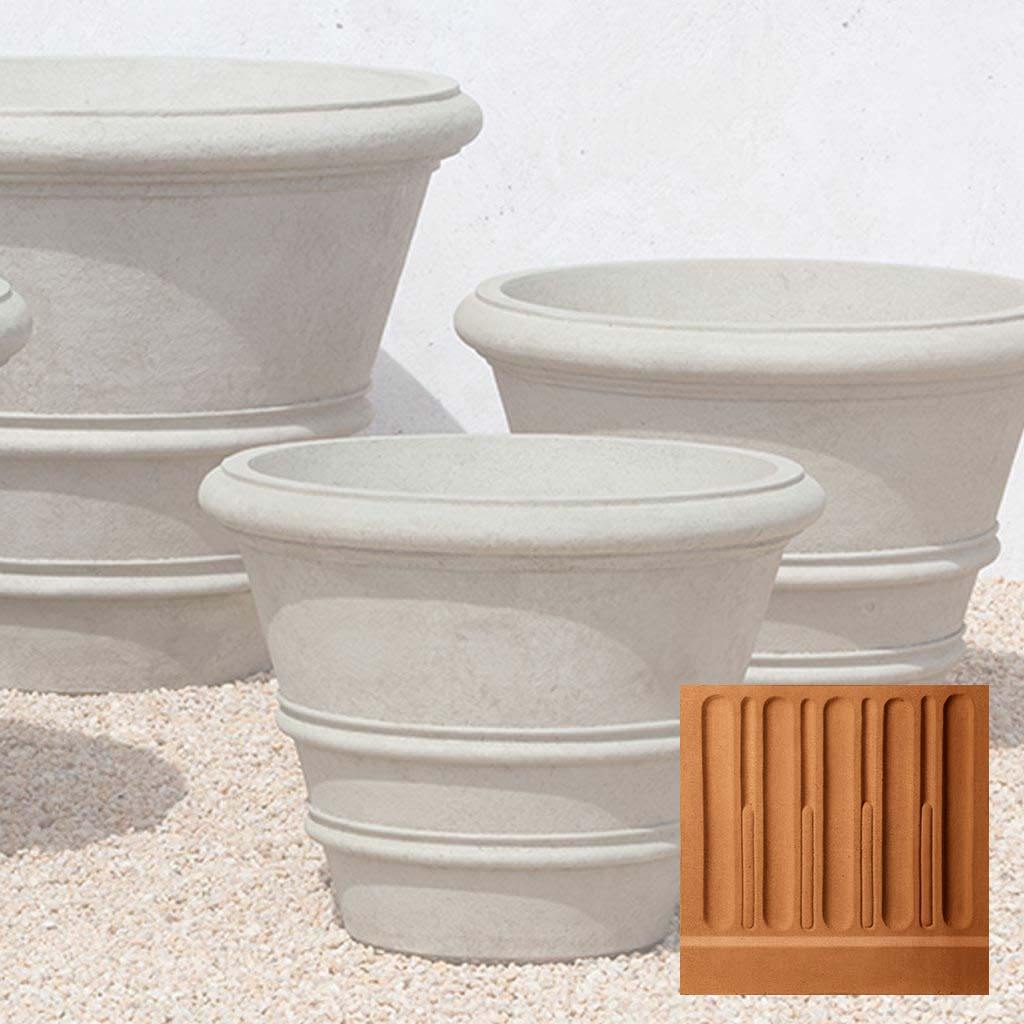 Classic Rolled Rim Planter, Large | shop-campania